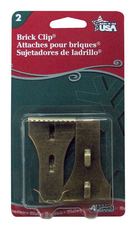 Adams 4-Inch Brick Clips 2-Pack 1450-99-1040 – TheGardenStore.com