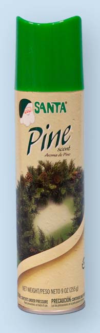Santa 9 Oz Pine Scent Spray 502 - Box of 12 – TheGardenStore.com