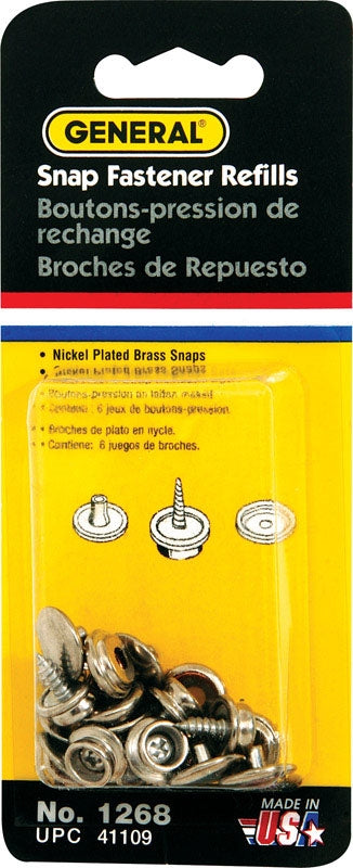 General Tools 1268 Screw Snap Fastener Refills – TheGardenStore.com