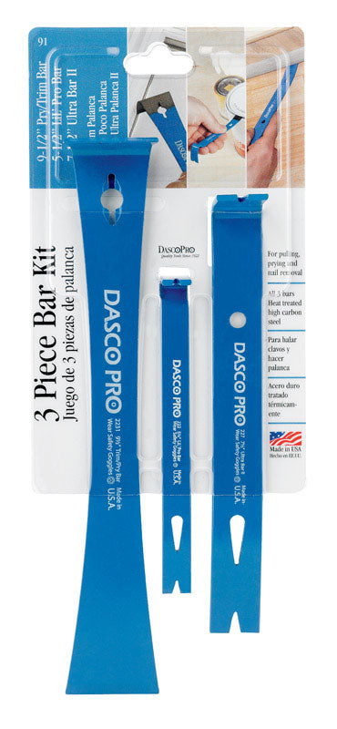 Dasco Pro 3-Pc Small Bar Kit 91 – TheGardenStore.com