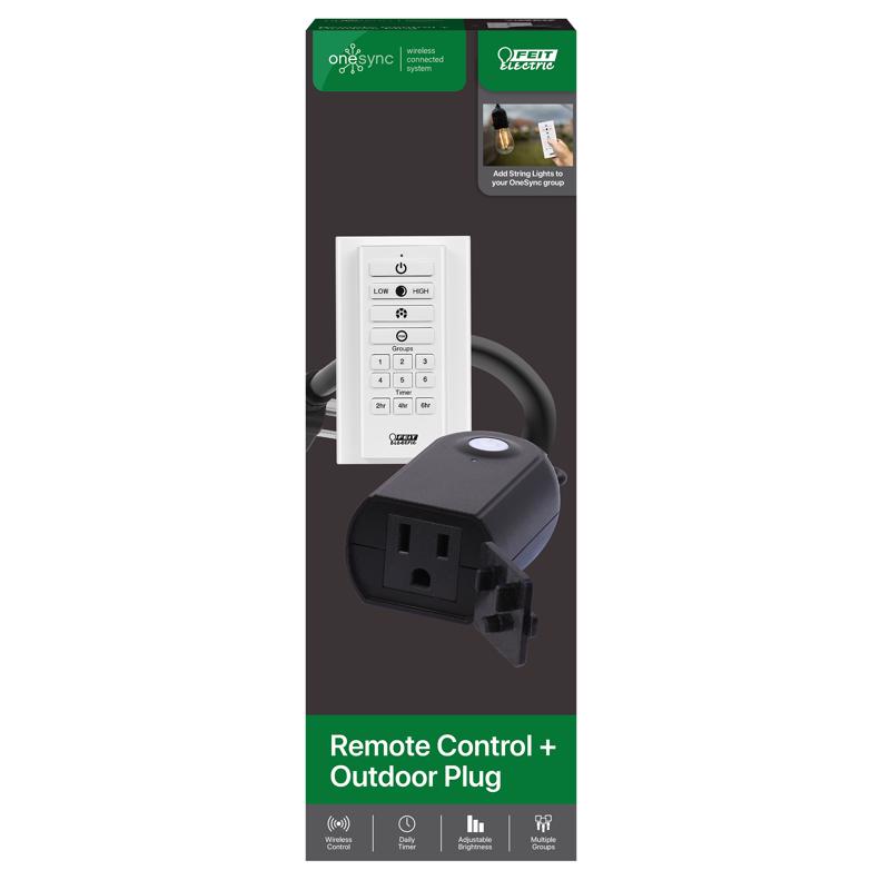 Feit Electric Onesync Plug Adapter and Remote – TheGardenStore.com