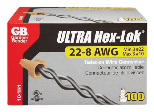 Hex-Lok Hex Head Connectors Tan 100-Pack 10-1H1 – TheGardenStore.com