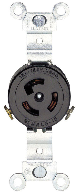 Leviton 4710 Single Locking Receptacle – TheGardenStore.com