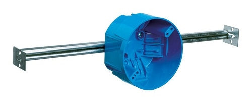 Carlon 4 in. H Round Ceiling Box with Hanger Bar B620K – TheGardenStore.com