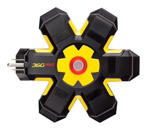 360 Electrical 360 Pro 5 Outlet Heavy Duty Power Hub 360697 ...