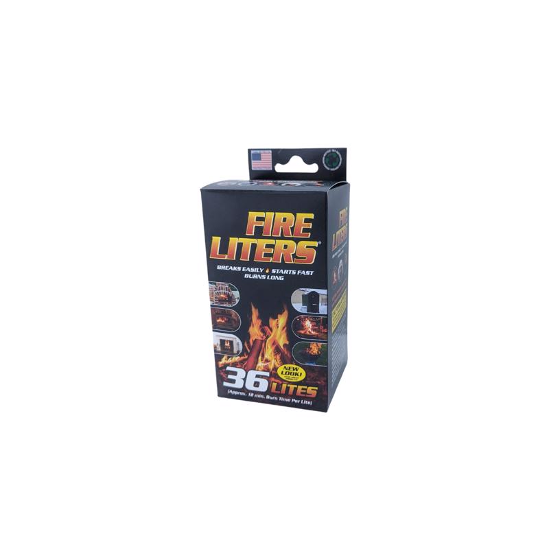 Fire Liters Wood Fiber Fire Starter 36-Pack 10836 – TheGardenStore.com