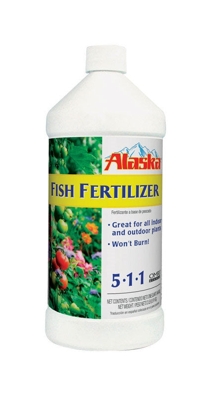Alaska Fish Fertilizer Quart 100099247 – TheGardenStore.com
