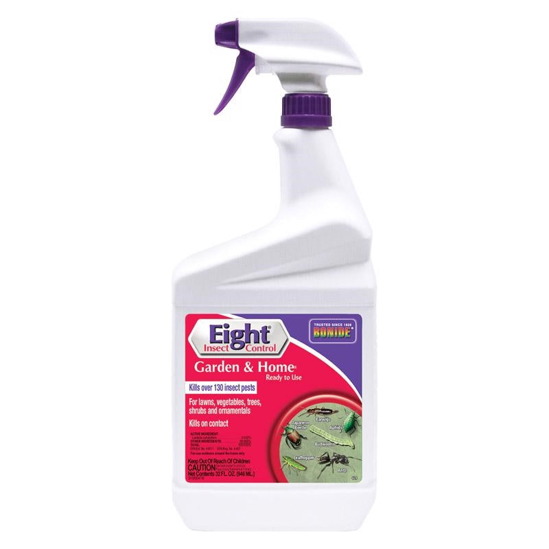 Bonide 428 Eight Garden & Home Insect Killer RTU Quart – TheGardenStore.com