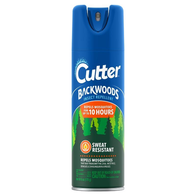 Cutter Backwoods Insect Repellent Aerosol 6 Oz HG-96280 ...