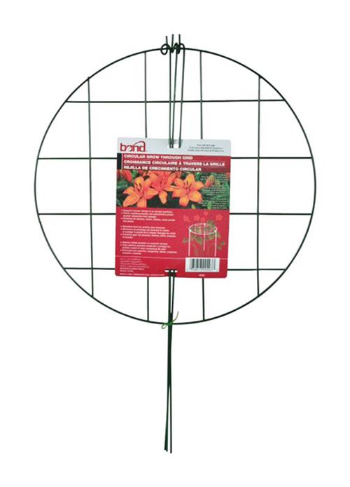 Bond 24 Inch Circular Grow Through Grid Green 493 – TheGardenStore.com