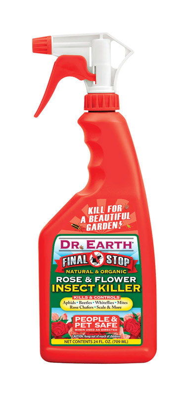Dr Earth Final Stop Rose & Flower Insect Killer 24 Oz 8008 ...