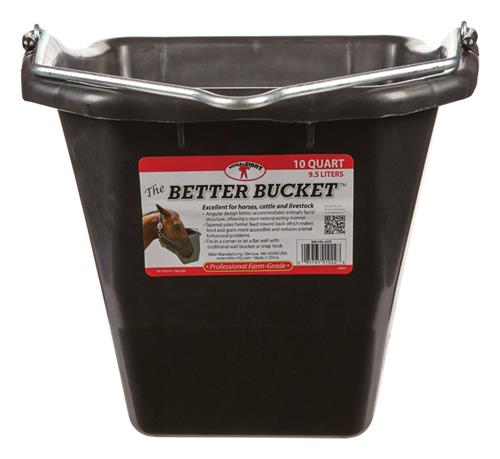 Little Giant 10 Quart Plastic Better Bucket Black BB10BLACK ...