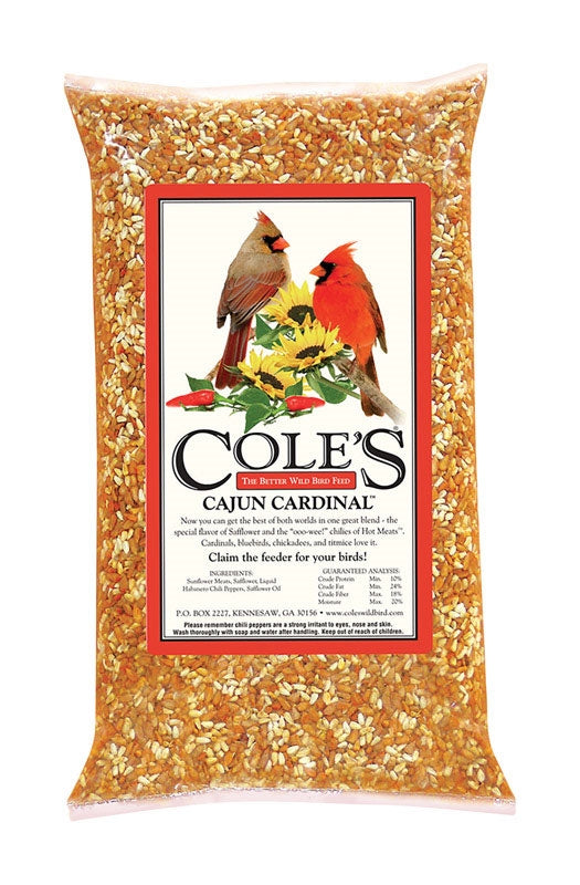 Cole's Cajun Cardinal Wild Bird Food 5 Lbs CB05 – TheGardenStore.com